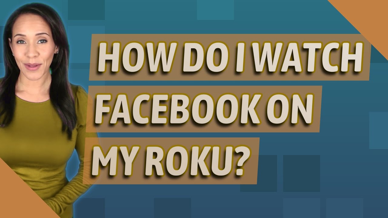 How do I watch Facebook on my Roku? - YouTube
