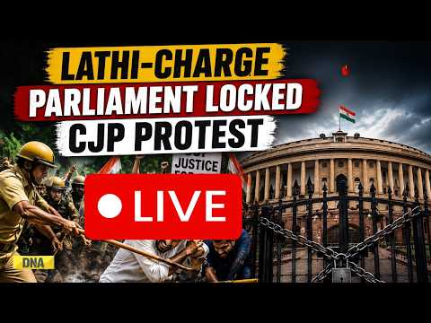 CJP Protest Live: Sansad Chalo March | Lathi-Charge Row | Jantar Mantar Live | Delhi News Live