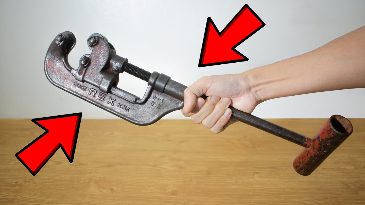 Japan Pipe Cutter Restoration | REX - YouTube