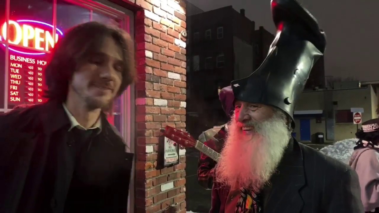 Vermin Supreme at Resurrection Goth Night during the NH Primary - YouTube