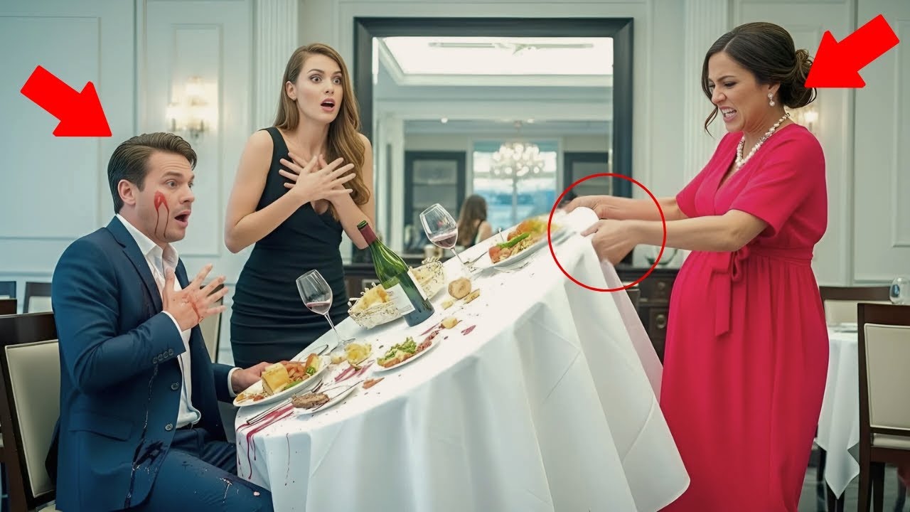 Pregnant Wife Walks In on Millionaire's Dinner With Mistress—Flips Table, Exposes Him in Public ...