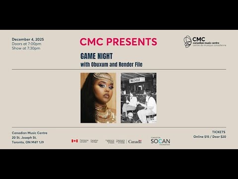 CMC Presents : Game Night with Render File & Obuxum - YouTube