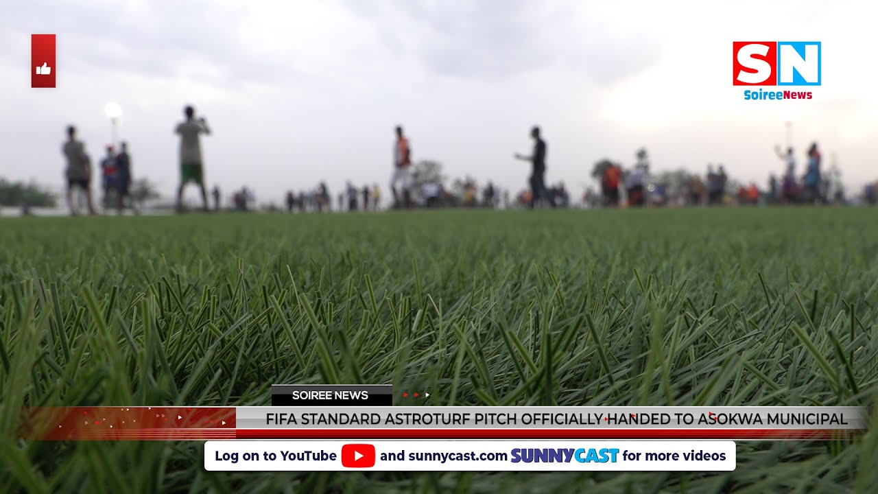 GhanaNews: FIFA standard Astroturf pitch officially handed to Asokwa ...