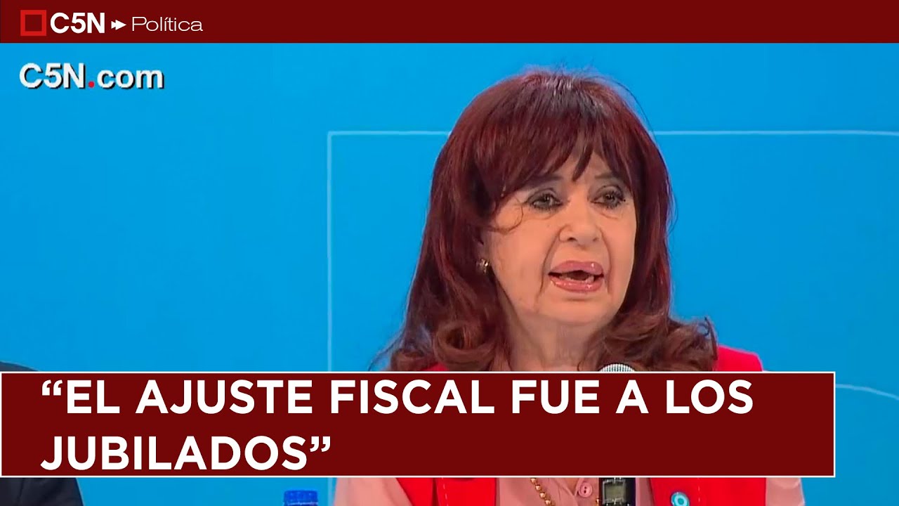 DISCURSO de CRISTINA KIRCHNER en su ASUNCIÓN como PRESIDENTA del PJ ...