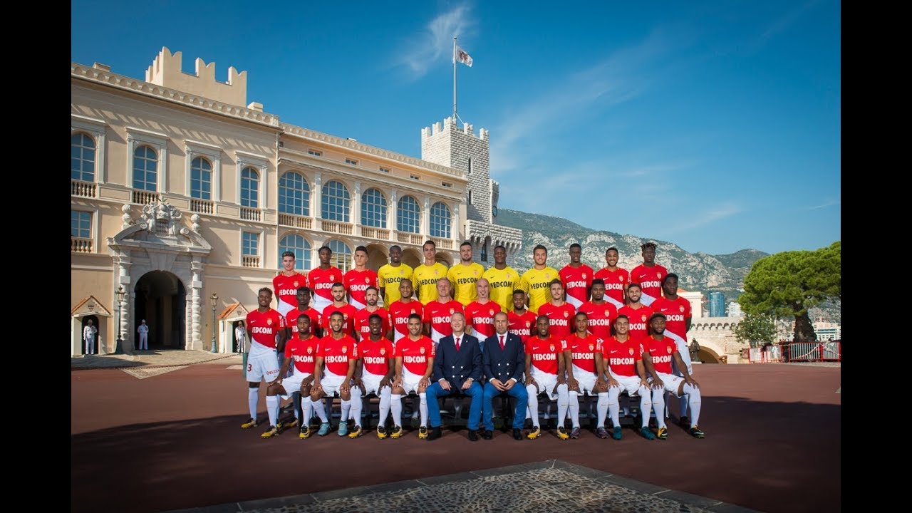 Making of photo officielle 2017/2018 - AS MONACO - YouTube