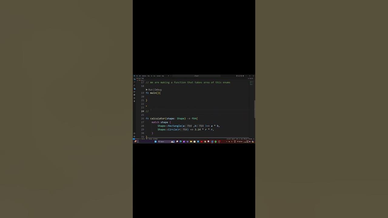 Enums In Rust Shorts Rust Rustprogramming Coding Youtube