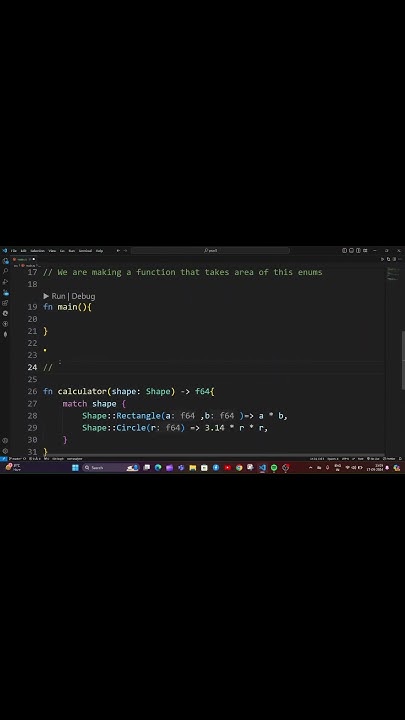 Enums In Rust Shorts Rust Rustprogramming Coding Youtube