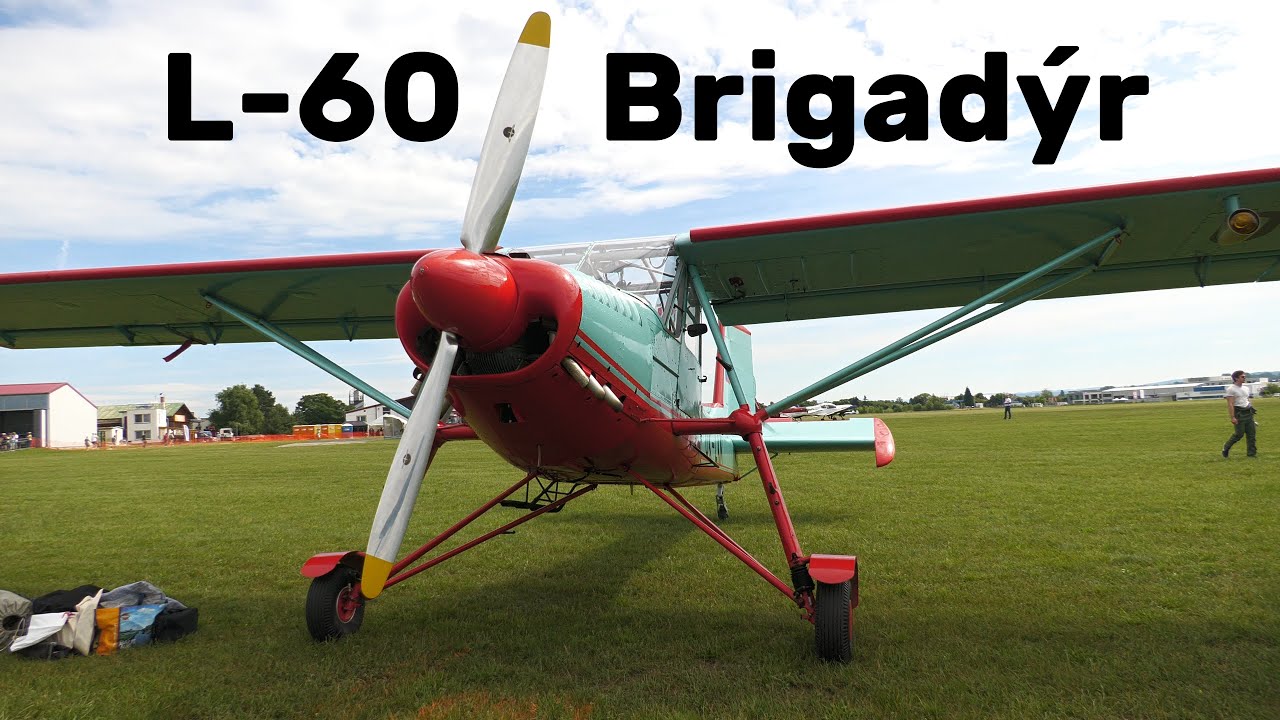 L-60 Brigadyr | WALK AROUND | 4K | 14th HISTORICAL AIRSHOW 2024 - YouTube