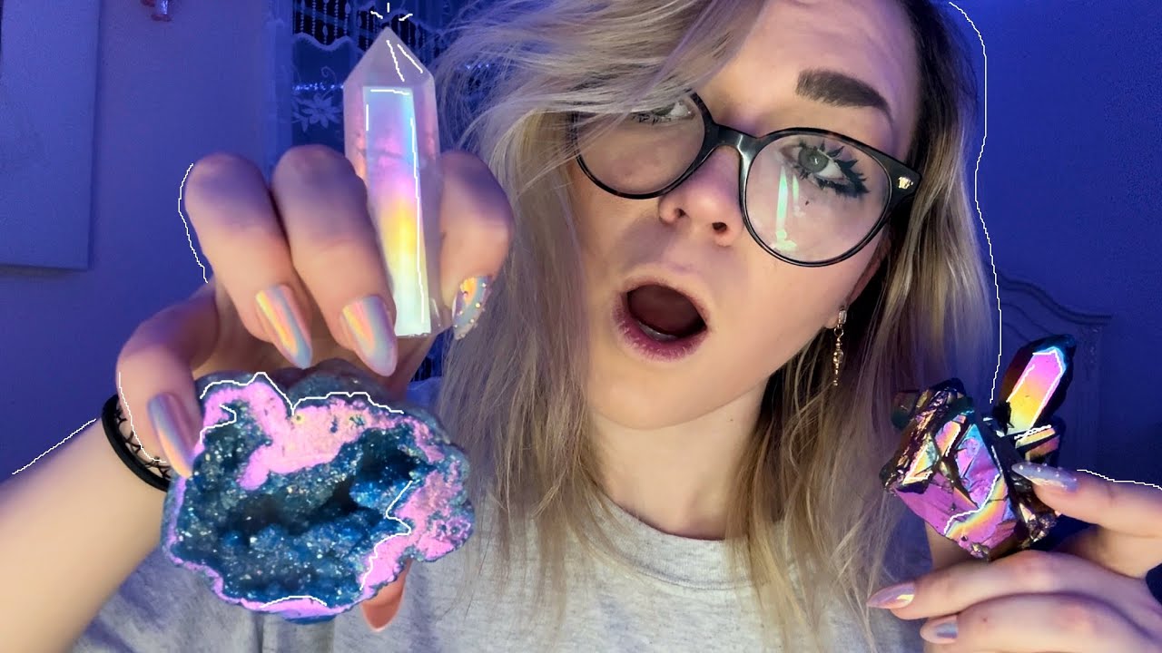 ASMR This or That? Crystal Edition 🌈 (visual asmr, tapping) - YouTube