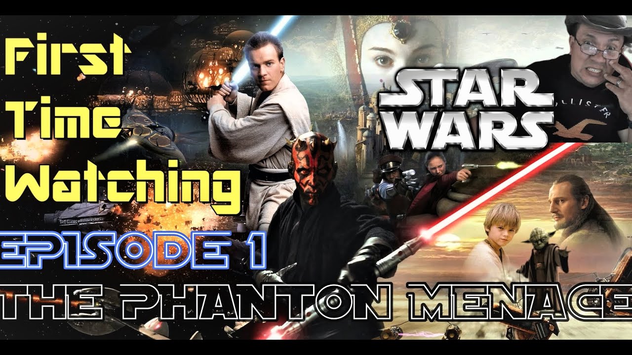 Star Wars 1 The Phantom Menace Reaction Watching it after 21 years ...