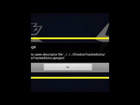 How to Fix Failed to open descriptor file Shadow Tracker Extra uproject Problem in Pubg Mobile ...
