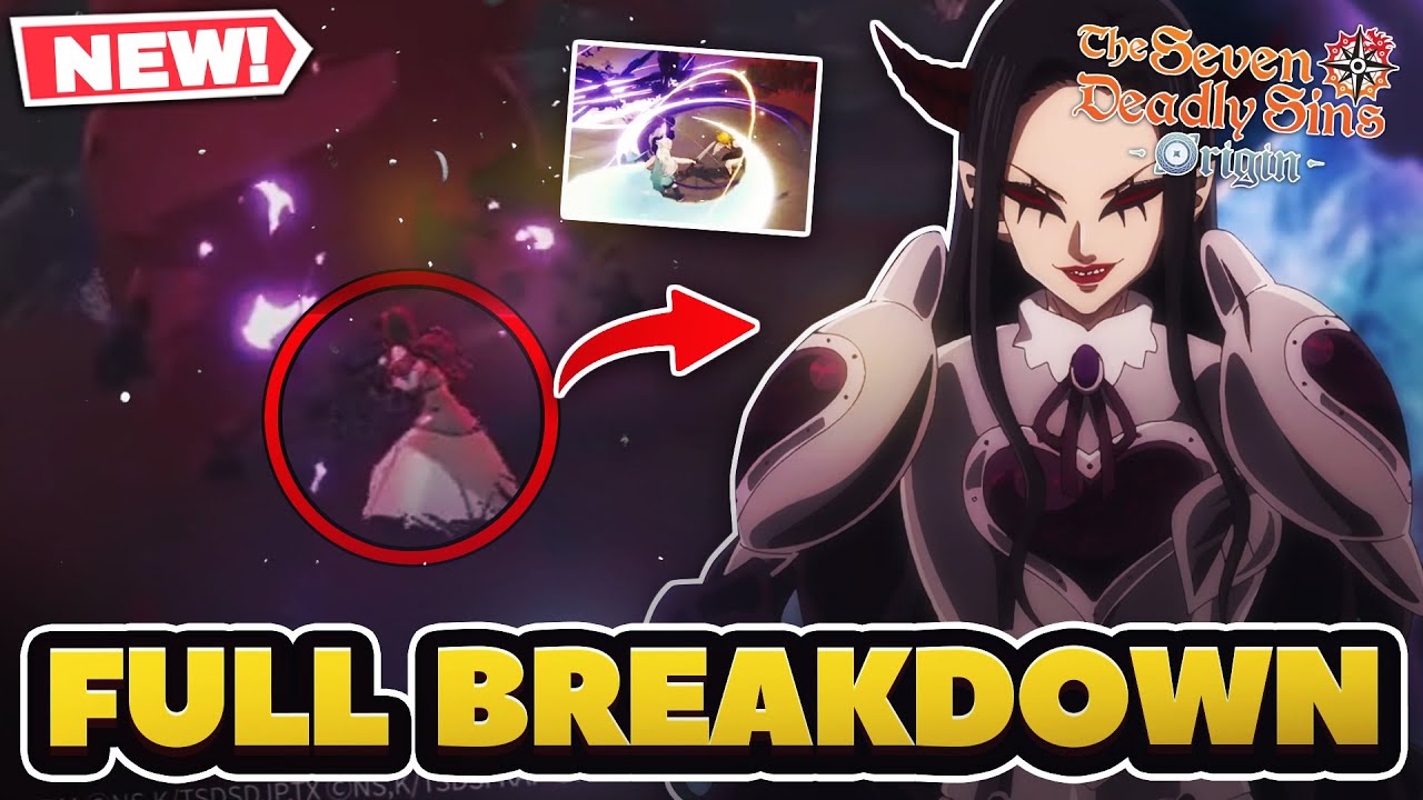 DEMON GUILA GAMEPLAY! OC Content! Full 7DS: Origin 2024 Trailer ...