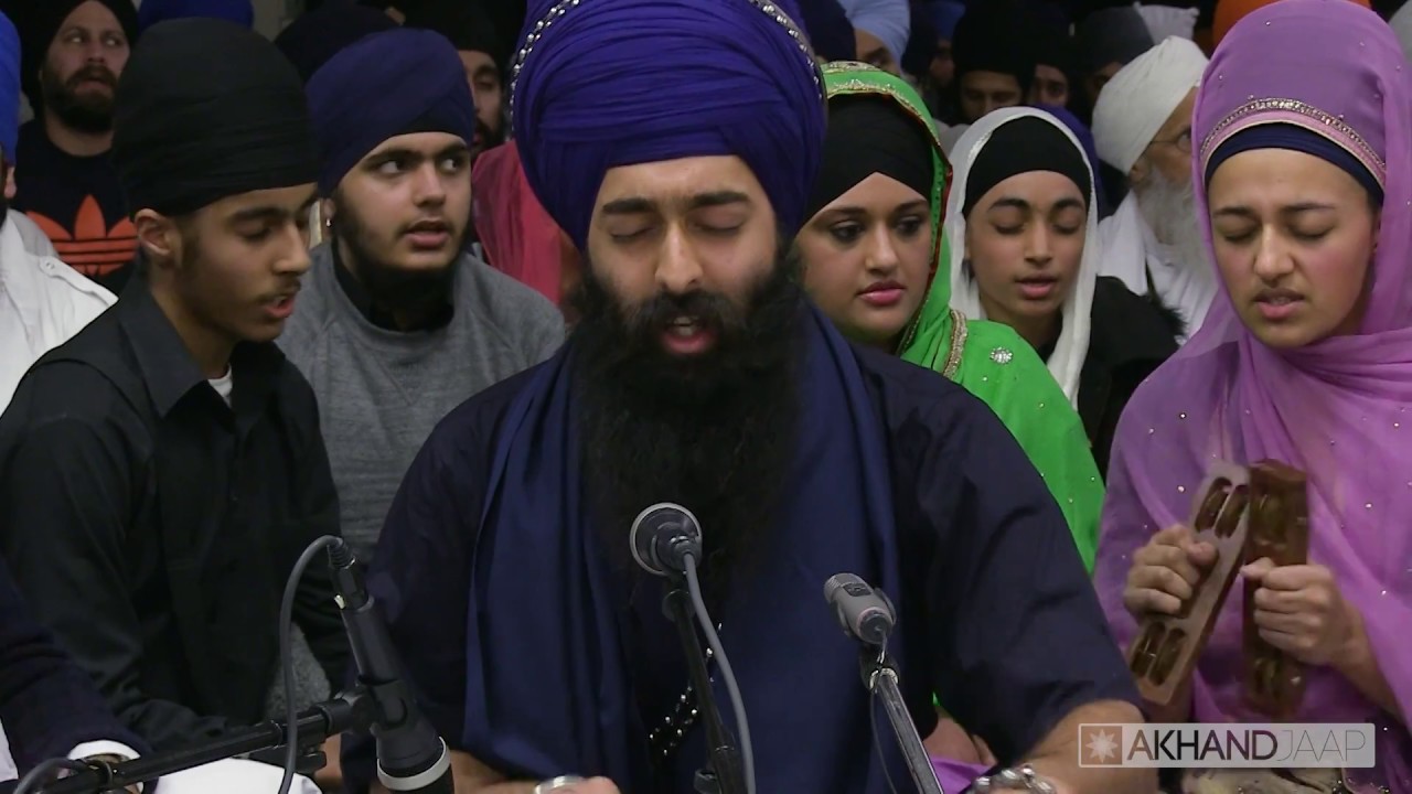 Akhand Jaap 2015 - Bhai Navreet Singh Ji - YouTube