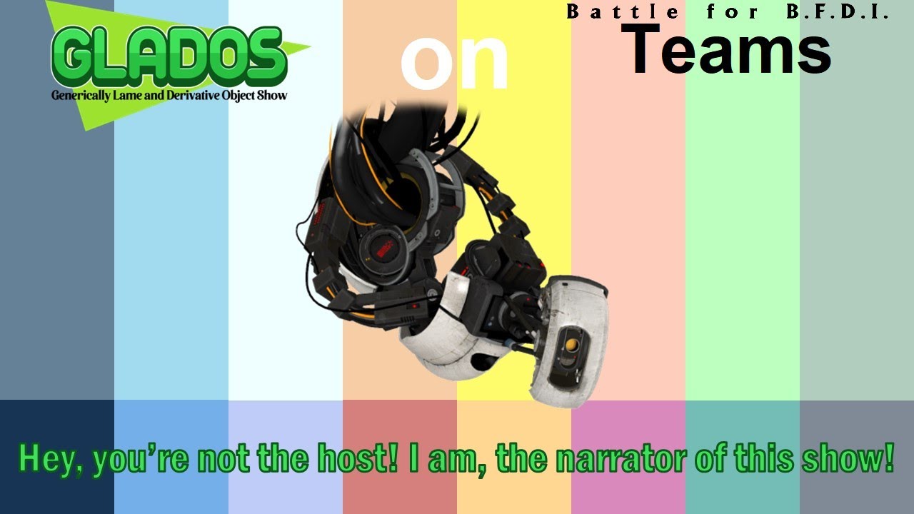 If Genetically Lame and Derivative Object Show (GLADOS) Characters were ...