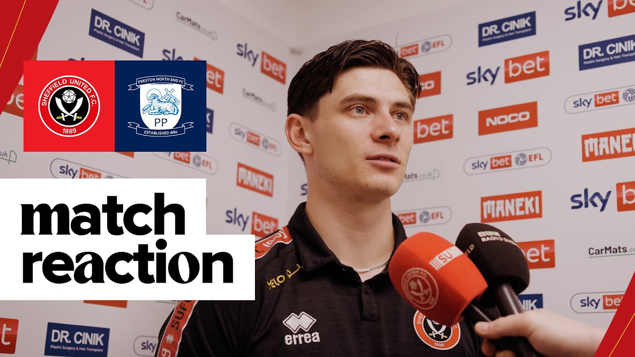 Michael Cooper | Sheffield United 1-0 Preston North End | Post Match ...