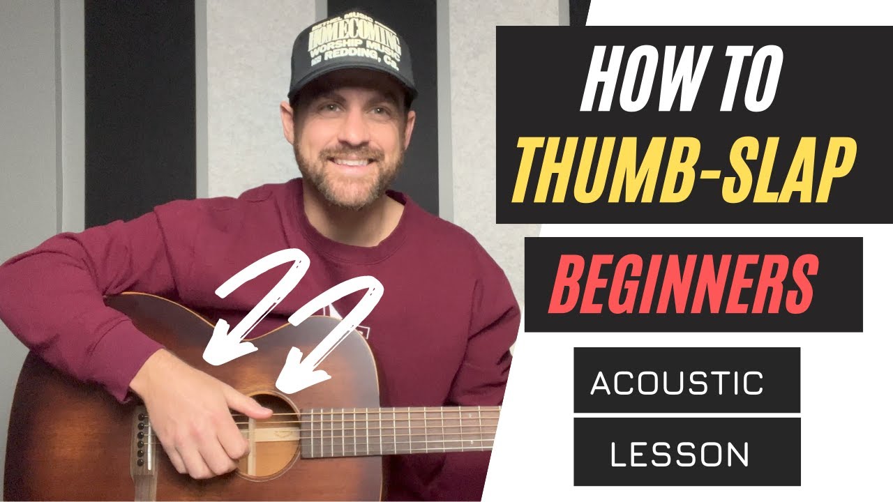 How to 'Thumb-Slap' while Fingerpicking - Part 1 - YouTube