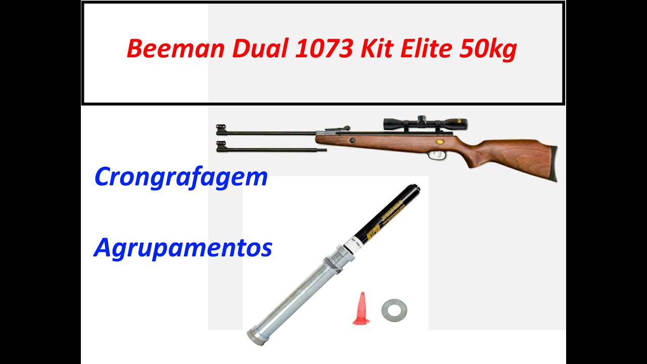 Beeman 1073 Dual Kit Elite 50kg Inacreditável - YouTube