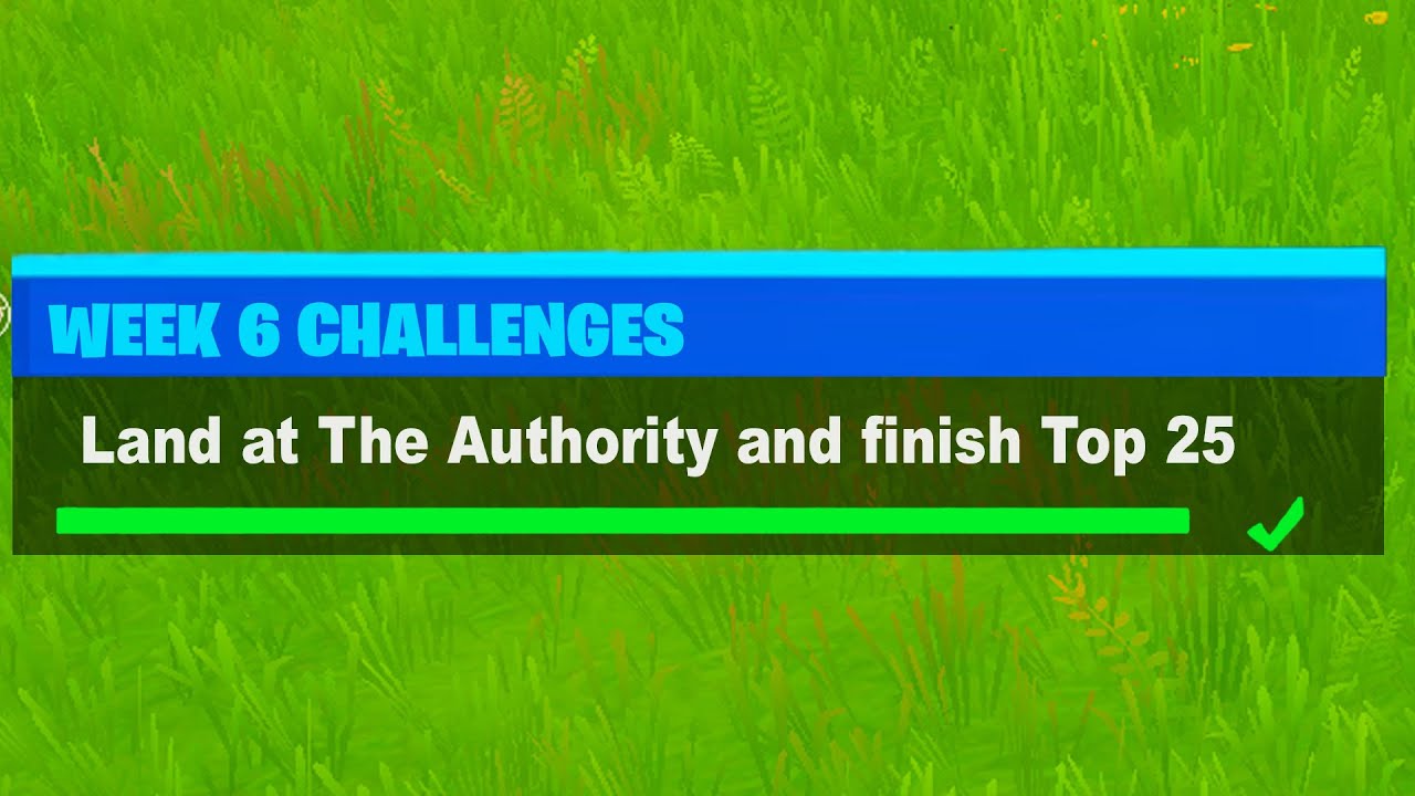 Land at The Authority and finish Top 25 Fortnite - YouTube