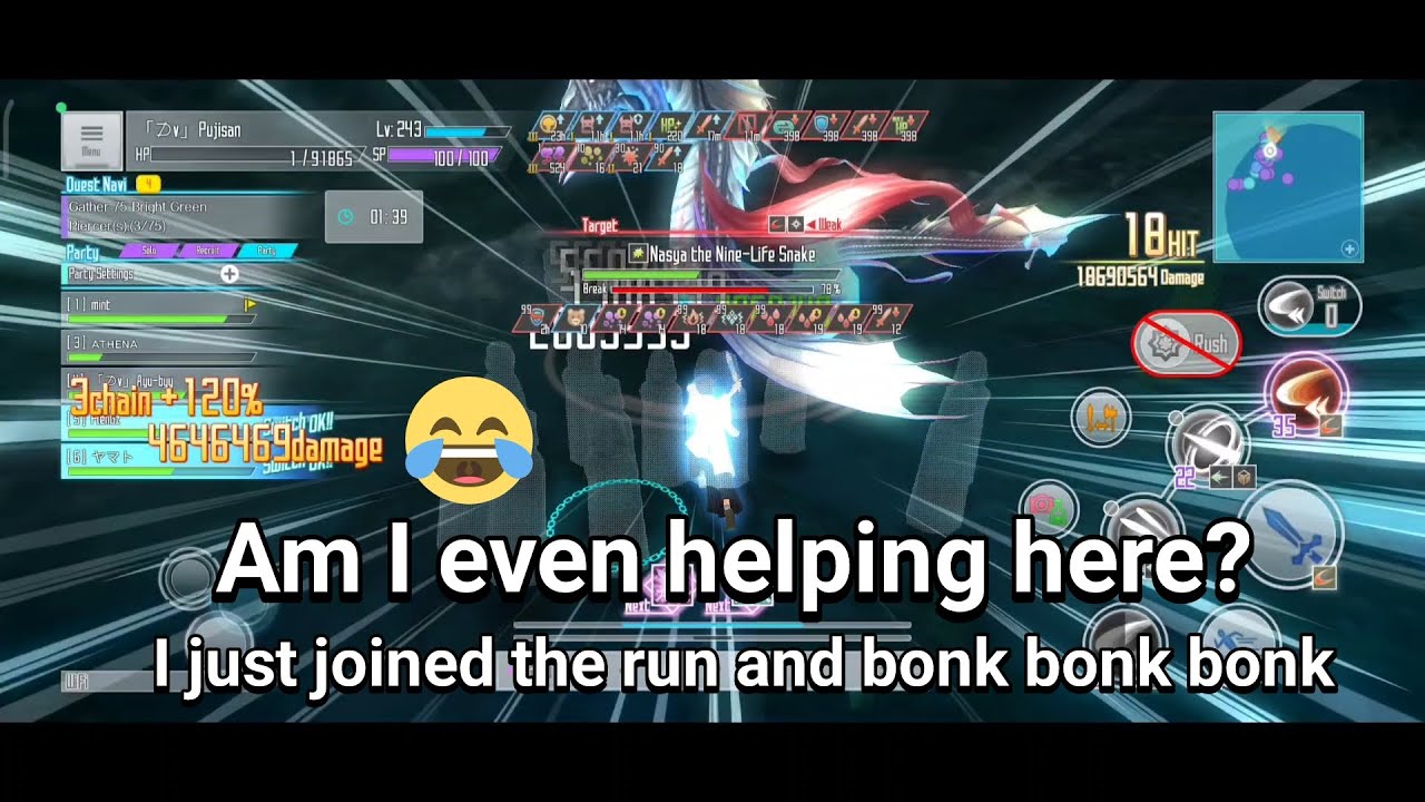 SAOIF Helping GBC snake SSS Enchanter - YouTube
