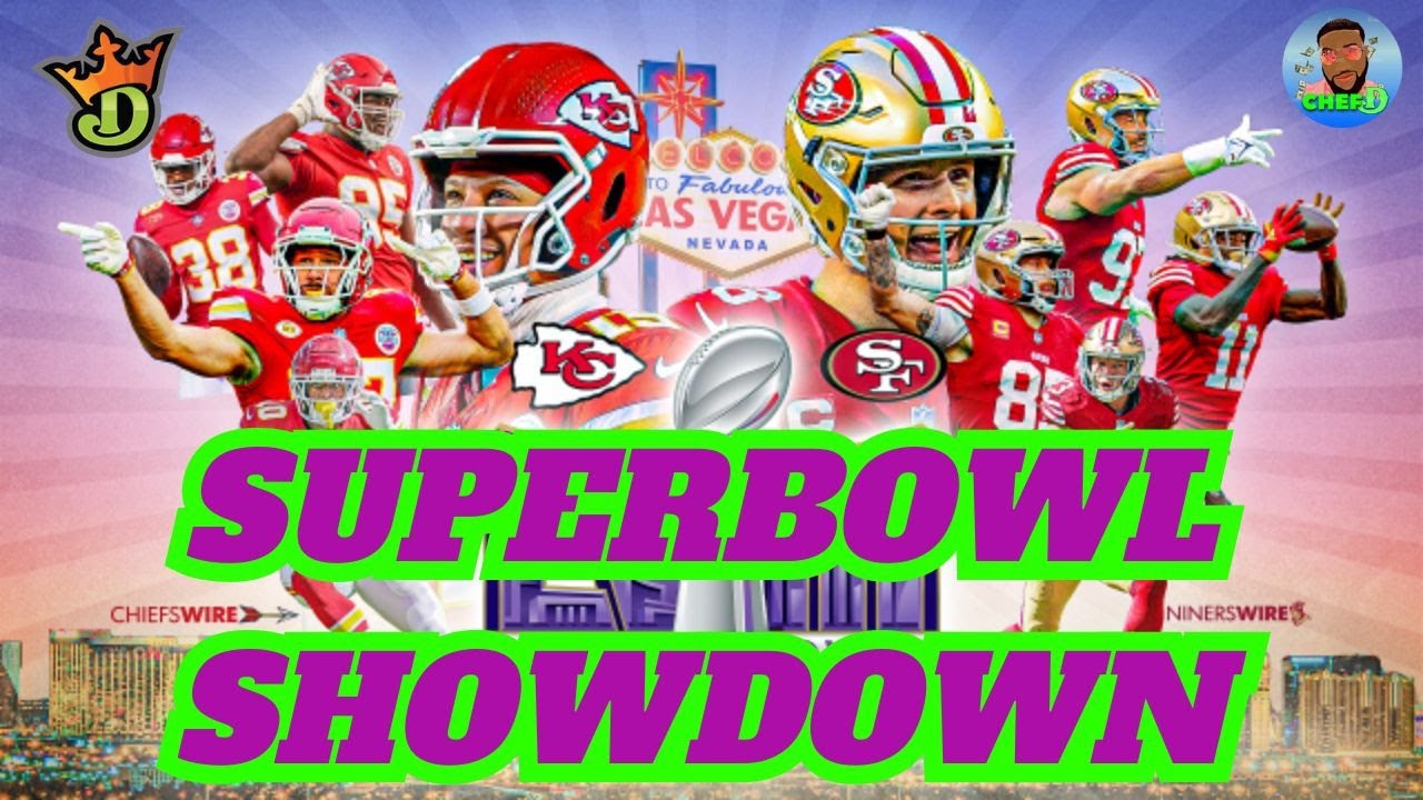 SUPER BOWL SHOWDOWN SLATE | DRAFTKINGS | NFL DFS | CHEIFS VS 49ERS ...