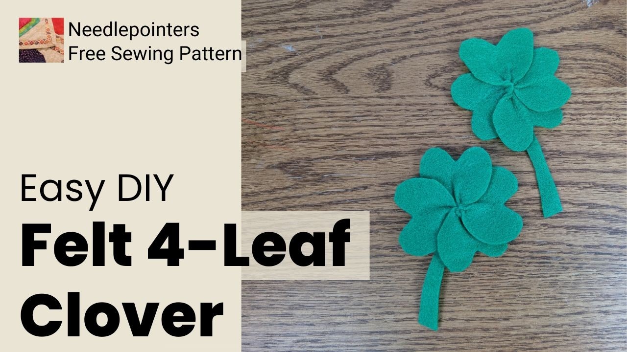 How to Make a Four Leaf Clover - YouTube