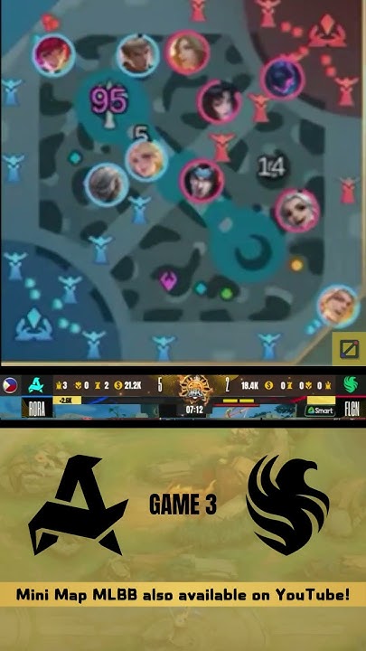 [Mini Map] RORA vs FLCN - Game 3 - Lower Bracket SF - MPL PH S15 Playoffs - YouTube