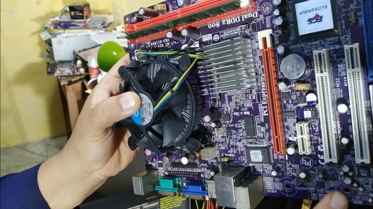 Cara Pasang Motherboard atau Mainboard ke Dalam Casing - YouTube
