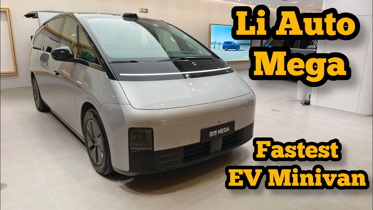 The Mega Fastest EV Minivan from China - YouTube