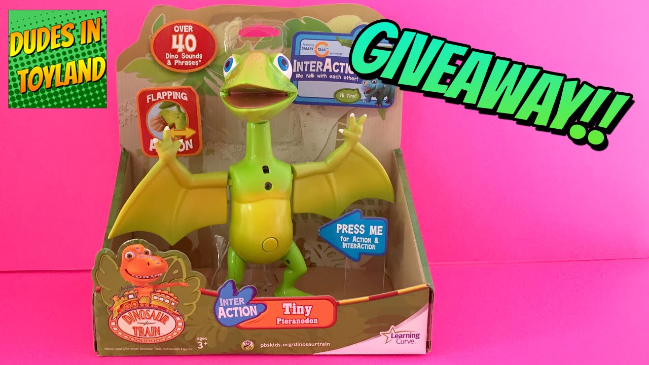 (CLOSED) 10k SUBSCRIBER GIVEAWAY! Dinosaur Train Tiny Pteranodon - YouTube
