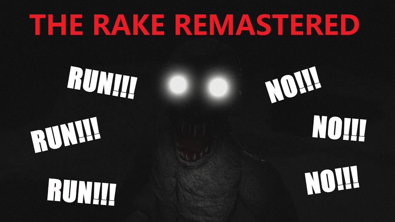 I'VE NEVER BEEN SO SCARED!!! - Roblox The Rake Remastered - YouTube