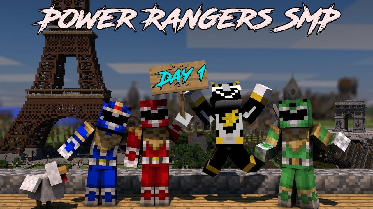 TODAY NEW SMP STREAM GOING TO BE THERE !!!POWER RANGERS SMP!!!#DAY1 ...