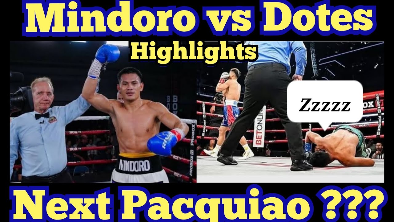 Weljon Mindoro vs Dormedes Potes Boxing Highlights| Pinoy Pride - YouTube