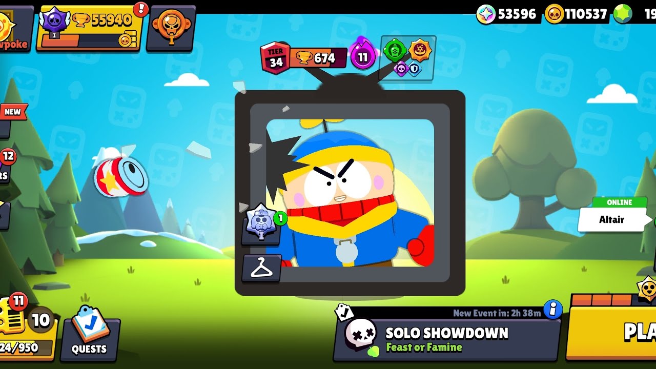 South Park in Brawl Stars? New Lou Skin Gameplay in Solo Showdown! 🎮 ...