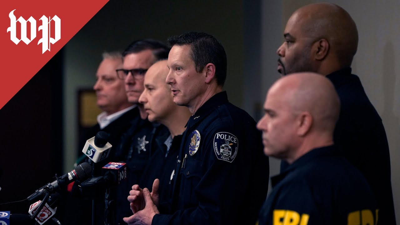 Police brief reporters on Michigan State University shooting - YouTube