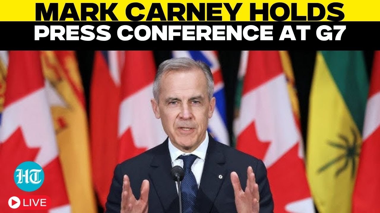 LIVE: Mark Carney Addresses Media at G7 Summit | Canada | India | G7 ...