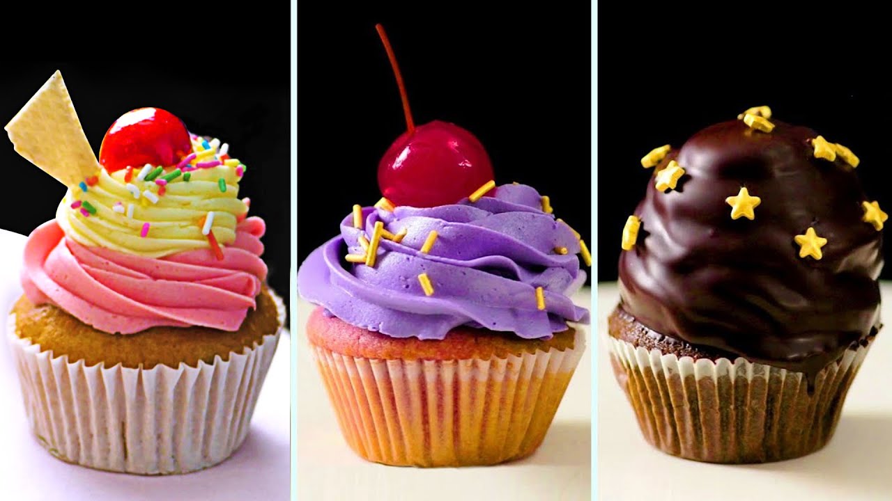 10 Instagram trending Cupcake Designs | How To Decorate Cupcake ...