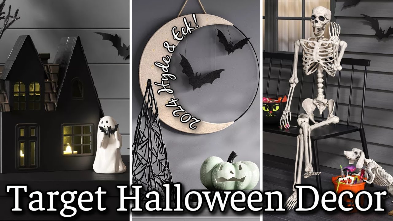 NEW! HALLOWEEN DECOR at TARGET | 2024 HYDE & EEK BOUTIQUE HALLOWEEN ...