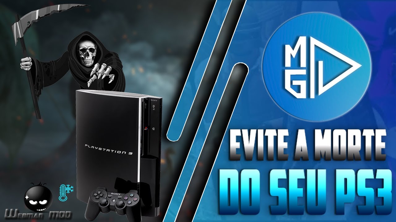 PS3 | como usar o WEBMAN MOD para REFRIGERAR seu CONSOLE - YouTube