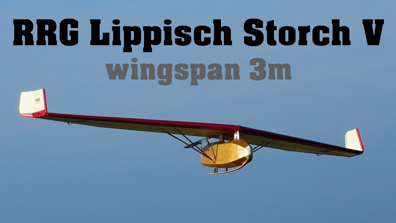 RRG Lippisch Storch V | scale RC flying wing | 4K | 2023 - YouTube