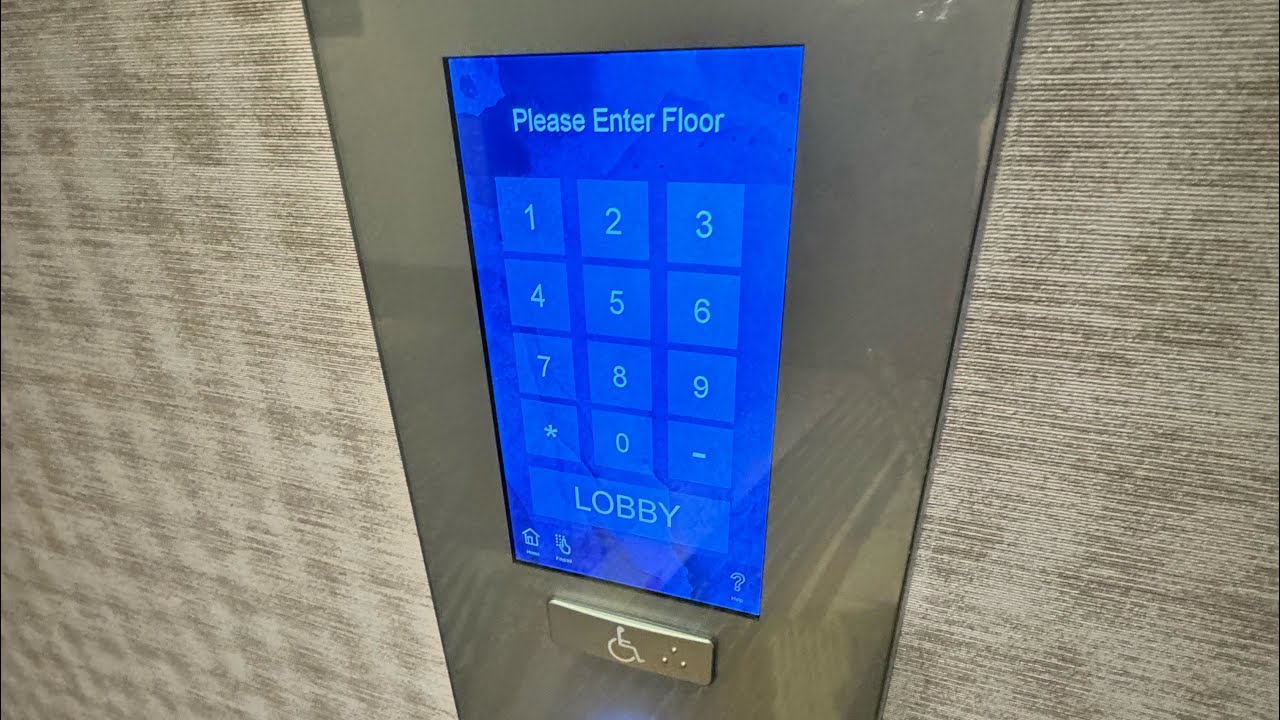 Otis Compass 360 Elevator Ride | ELARA Hotel by Hilton, Las Vegas, Nevada, USA - YouTube