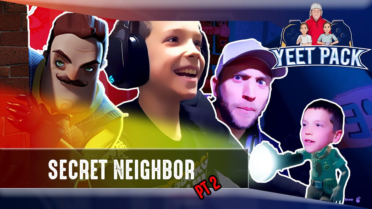 Secret Neighbor! New Hello Neighbor Skins! Yeet Pack Survival Guide ...