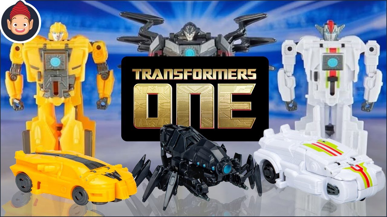 Transformers One Toys Cog Changers Unboxing - YouTube