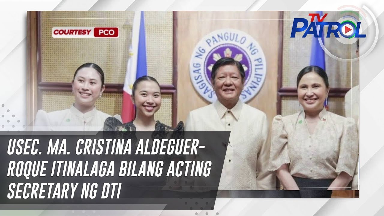 Usec. Ma. Cristina Aldeguer-Roque itinalaga bilang acting secretary ng ...