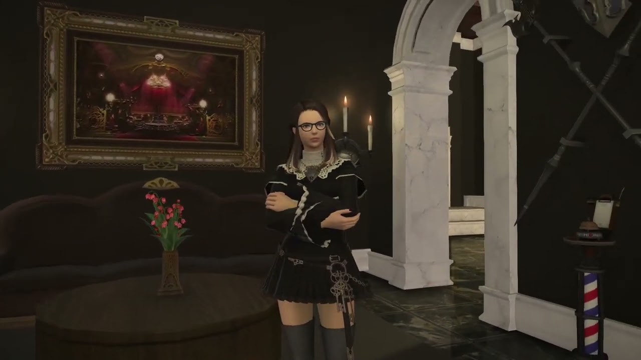 FFXIV Medium FC House Tour (Modern Gothic) - YouTube