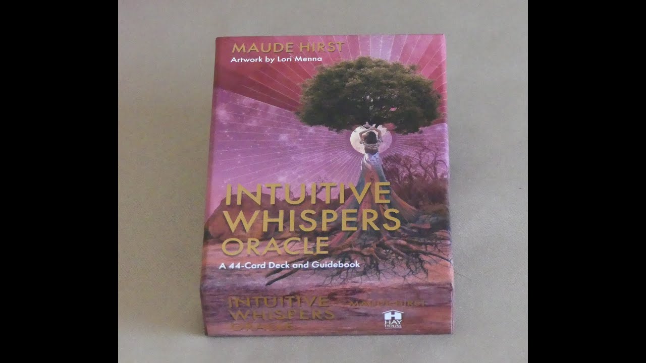 Intuitive Whispers Oracle by Maude Hirst - flip through - YouTube