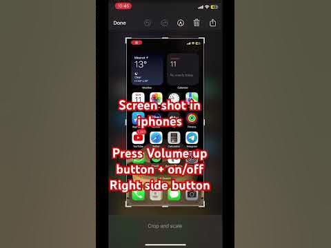 How to take Screen shot in Iphones ?? #iphone #iphone12 #iphone13 #iphone14 #iphone15 - YouTube