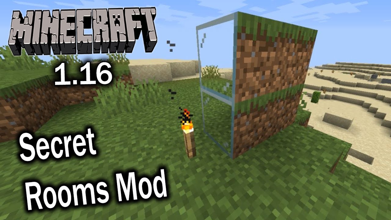 Habitaciones Ocultas! - Secret Rooms Mod - Minecraft 1.16 - YouTube