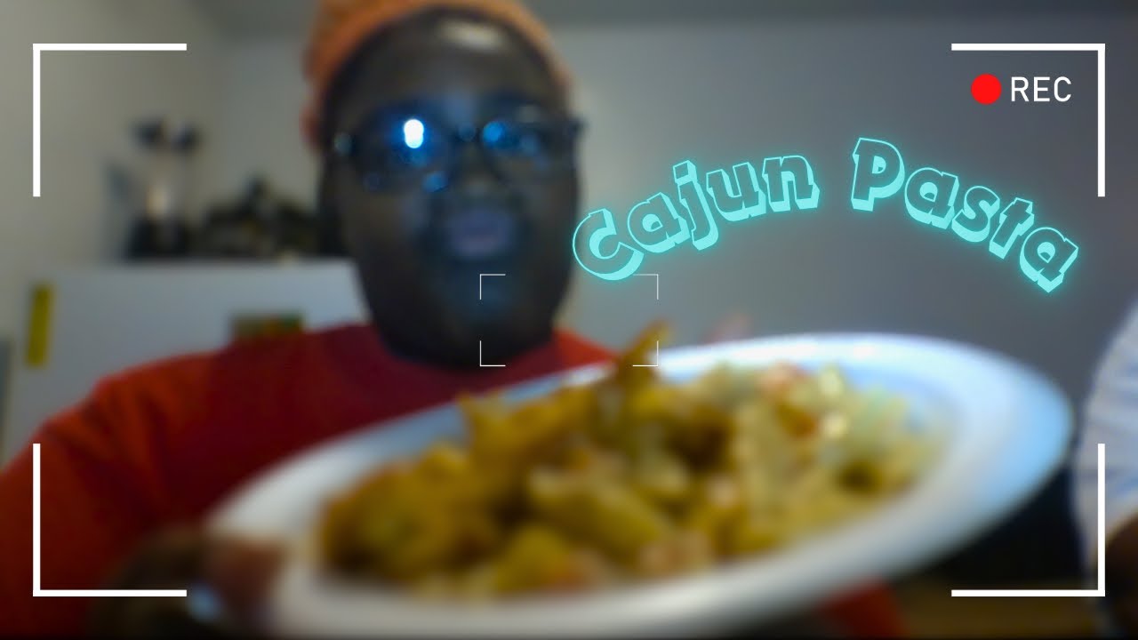 Cooking with Amber (episode 6): Chicken Cajun pasta - YouTube