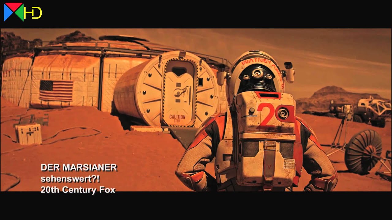 Der Marsianer - Rettet Mark Watney | Matt Damon | Filmkritik Trailer ...