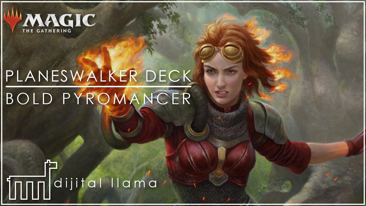 PLANESWALKER DECK | Chandra, Bold Pyromancer | UNBOXING + UPGRADE | MtG ...